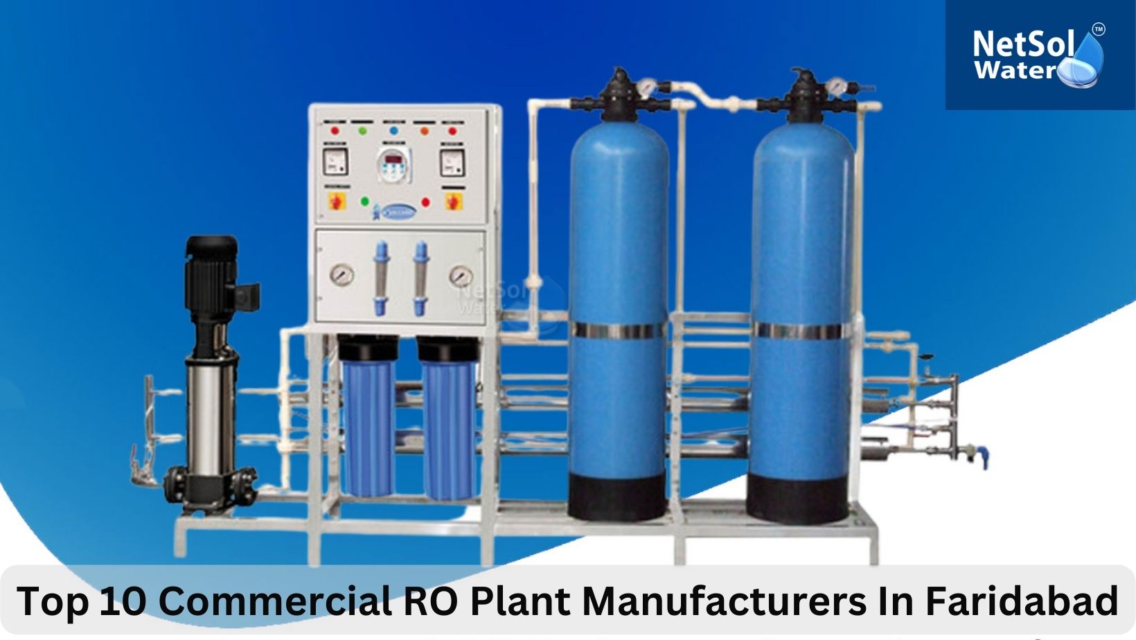 10 Best Commercial RO Plant Manufacturers In Faridabad [2026]