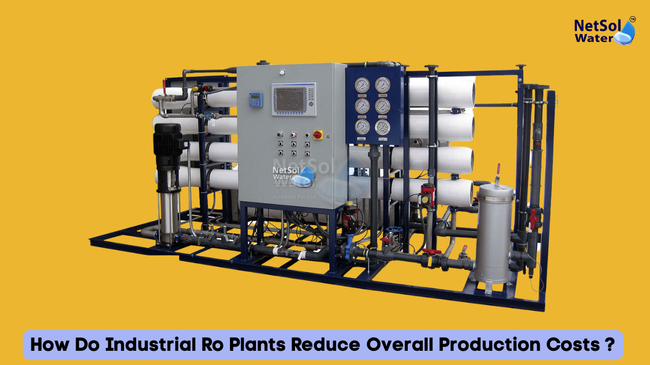 How Do Industrial RO Plants Reduce Overall Production Costs