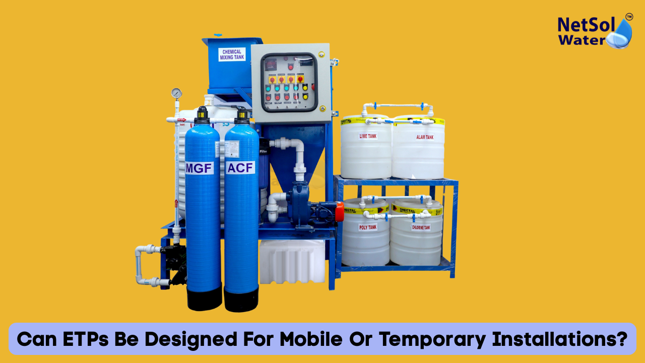 Can ETPs Be Designed For Mobile Or Temporary Installations?