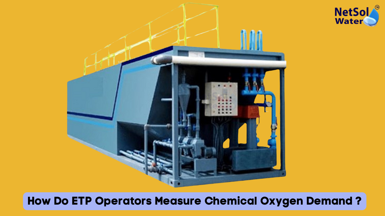 How Do ETP Operators Measure Chemical Oxygen Demand