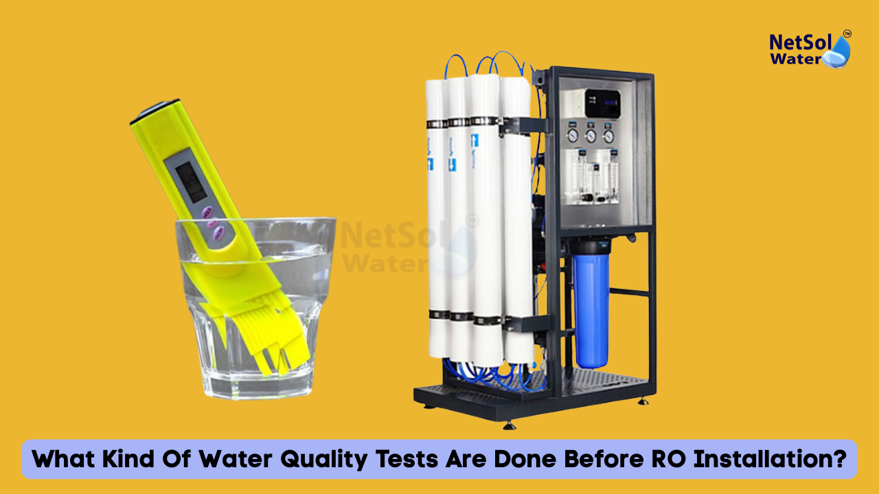 What Kind Of Water Quality Tests Are Done Before RO Installation?